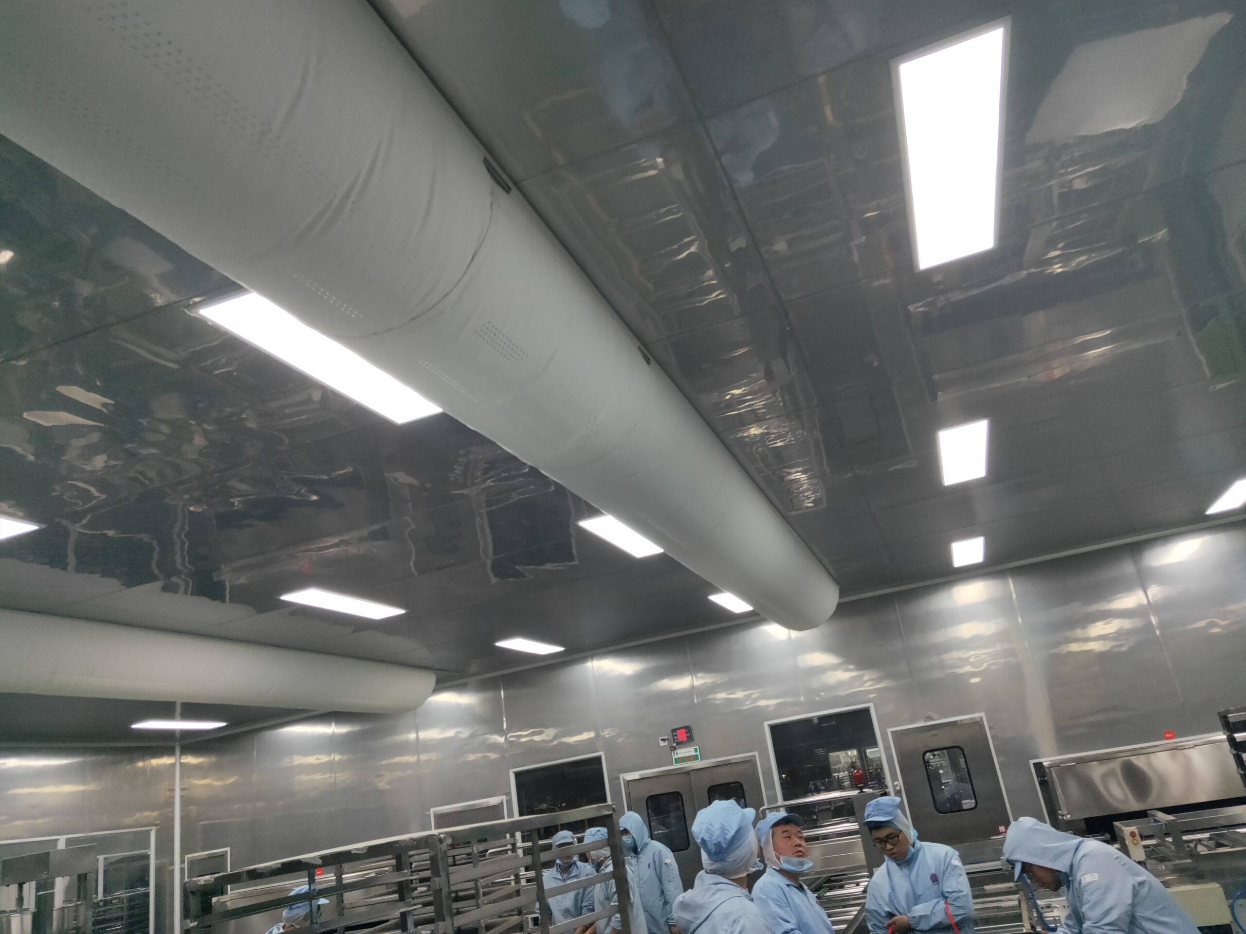 Fabric Air Duct (Food Processing Center) - One-Stop Sun Room, Space ...