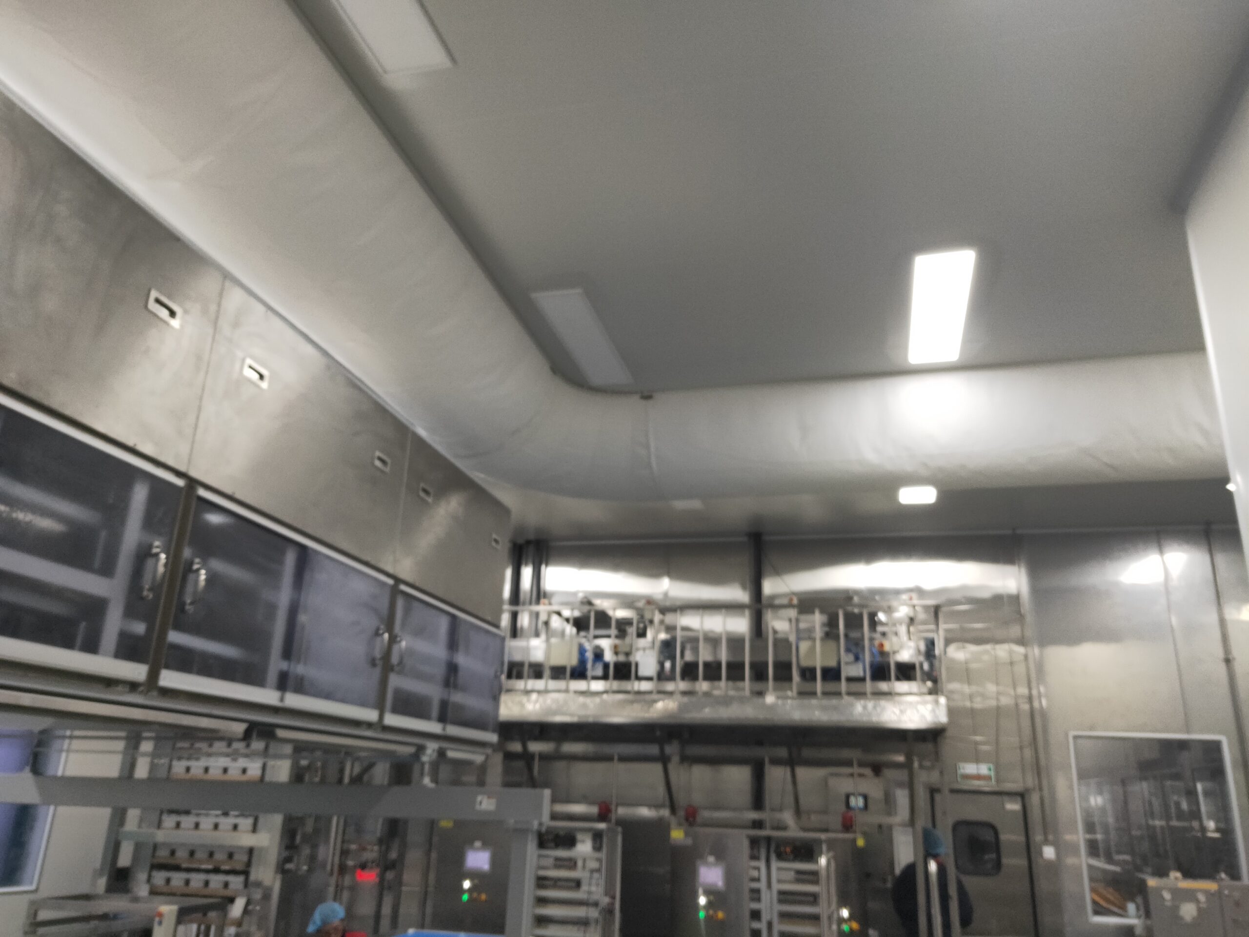 Fabric Air Duct (Food Processing Center) - One-Stop Sun Room, Space ...