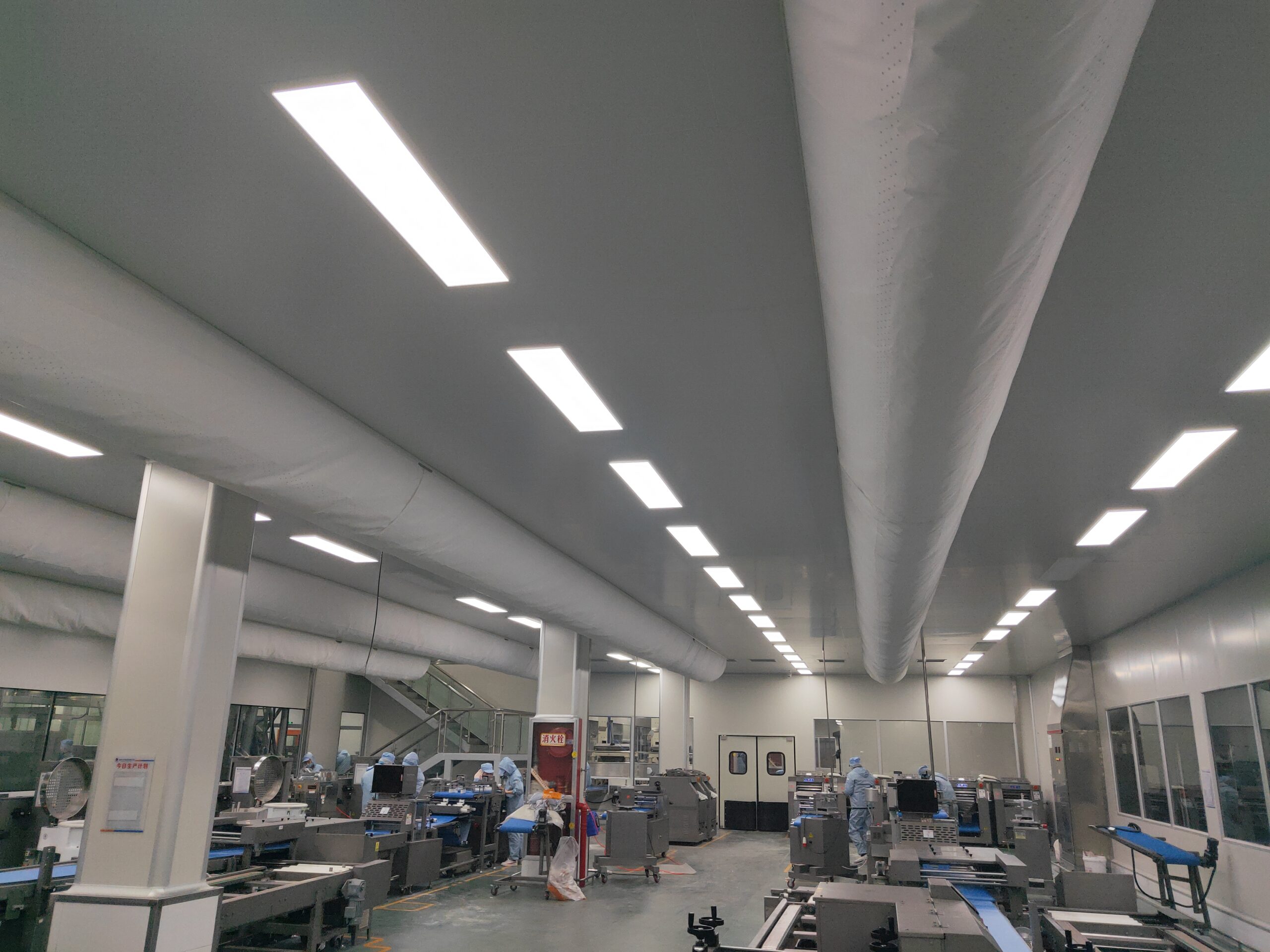 Fabric Air Duct (Food Processing Center) - One-Stop Sun Room, Space ...